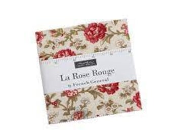 Petite Prints Charm Pack French General - Moda - 42 Five Inch Squares ...