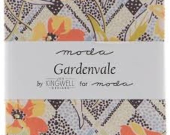 Gardenvale Jelly Roll Jen Kingwell Moda Out of Print Precut Cotton ...