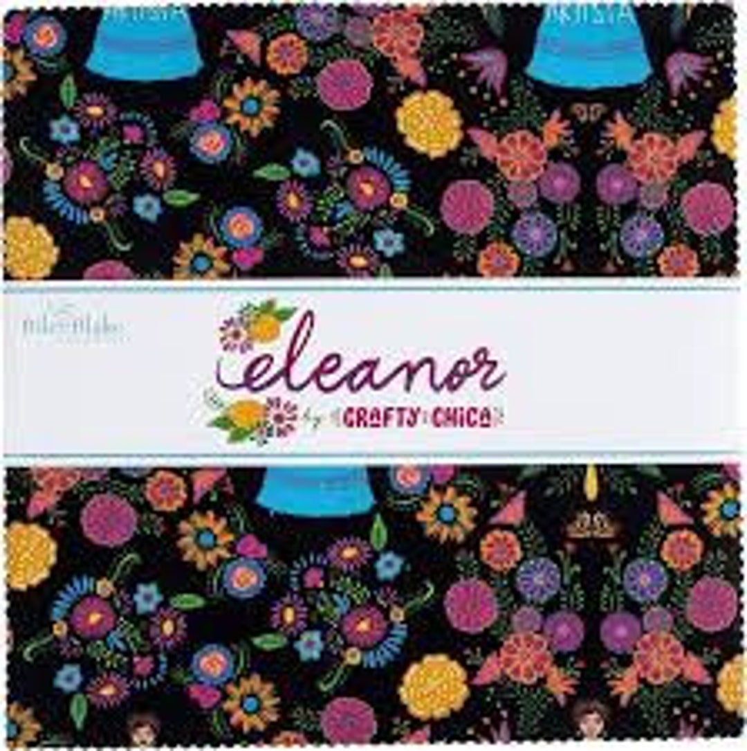 Eleanor Layer Cake by Crafty Chica for Moda AND 2 Yards of Fabric Out ...