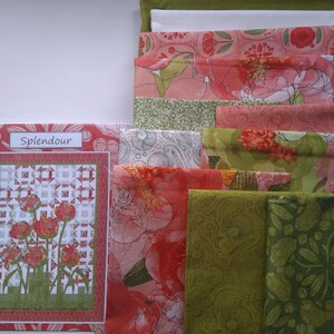 Moda Blushing Peonies Splendor Quilt Kit 55x73 Robin Pickens HARD TO ...