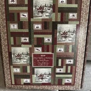 Once Upon A Memory Quilt Kit Holly Taylor Moda Boxed Kit RARE Cotton ...