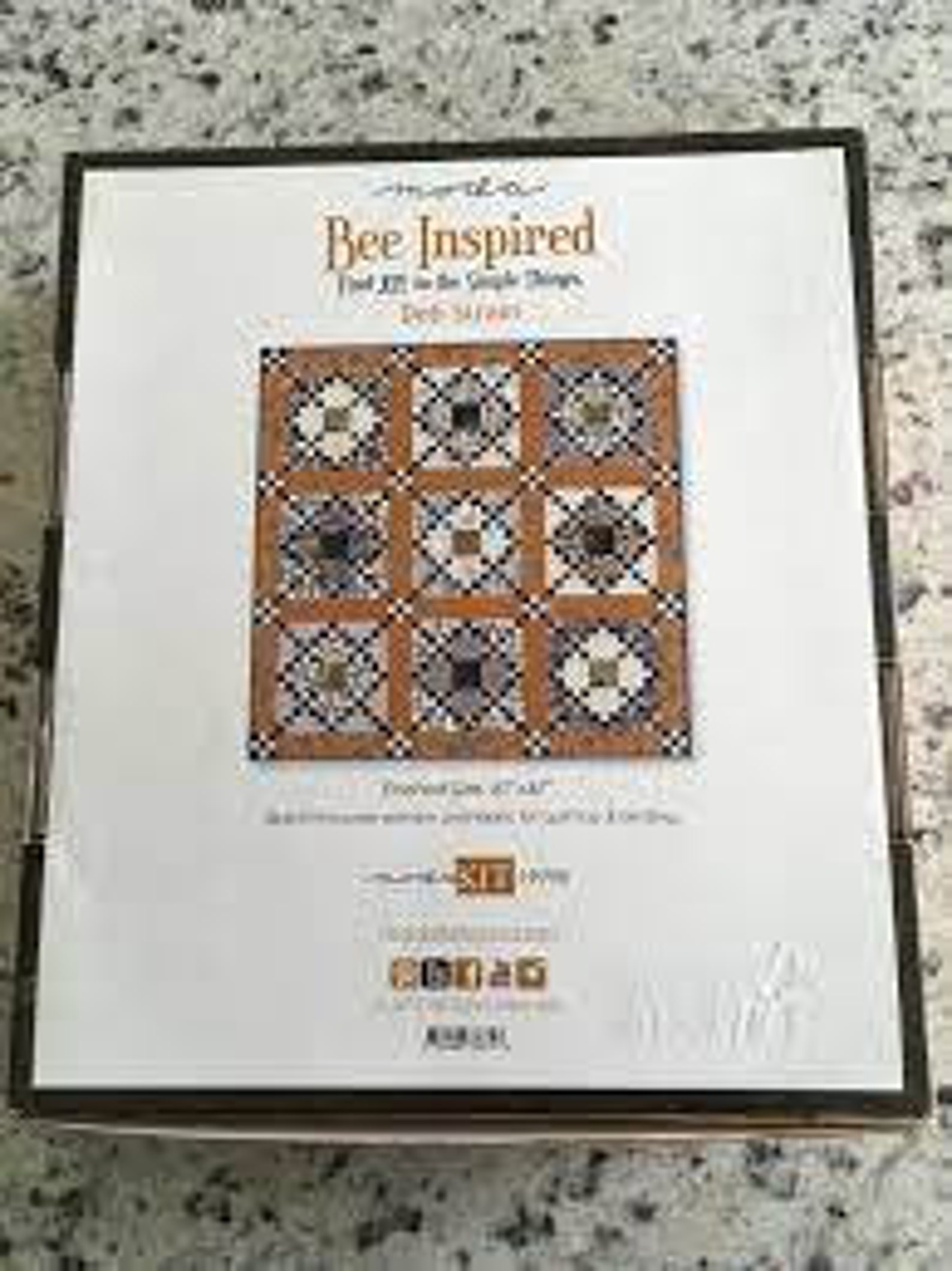 Bee Inspired Quilt Kit 66x66" Deb Strain - MODA - Out of Print - 100% ...