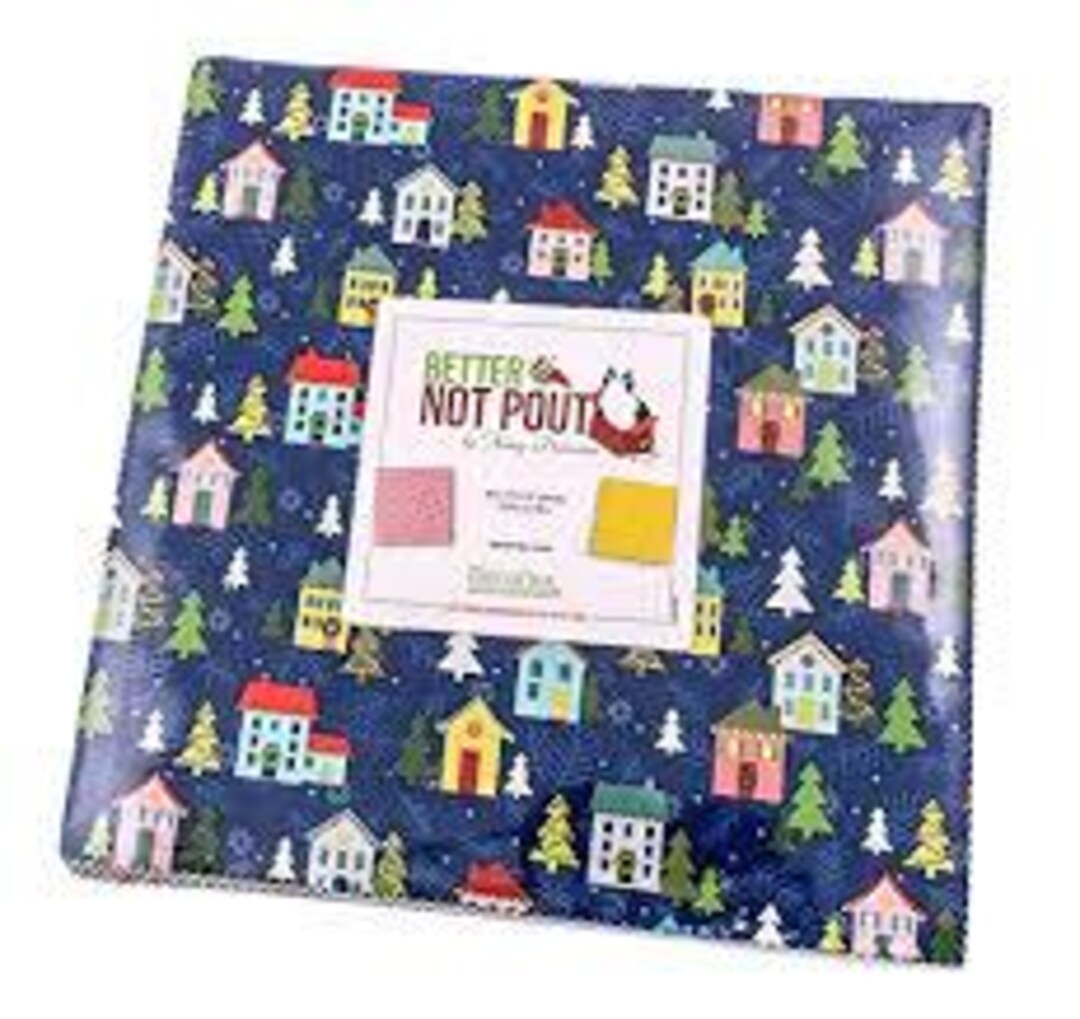 Better Not Pout Layer Cake Nancy Halverson Benartex Out of Print - Etsy