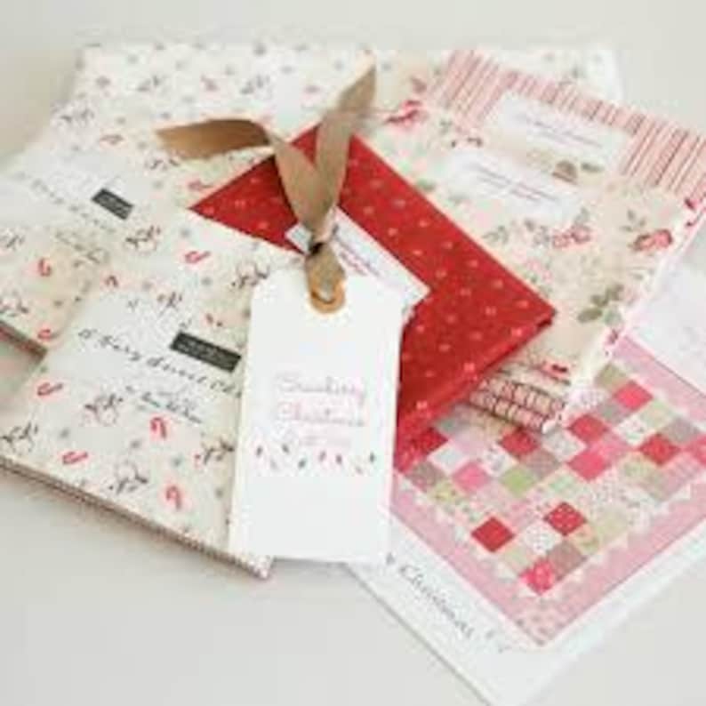 Cranberry Christmas Quilt Kit 41x46" A Very Sweet Christmas Fabric by ...