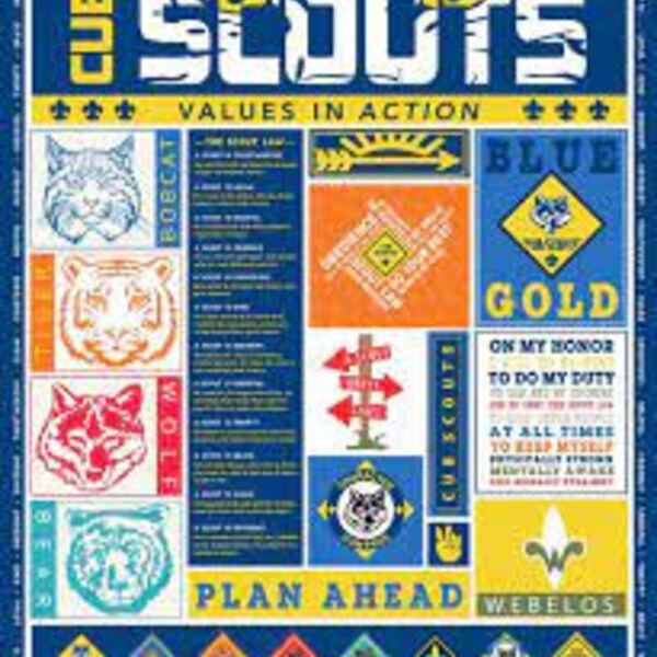 Boy Scout Fabric - Etsy