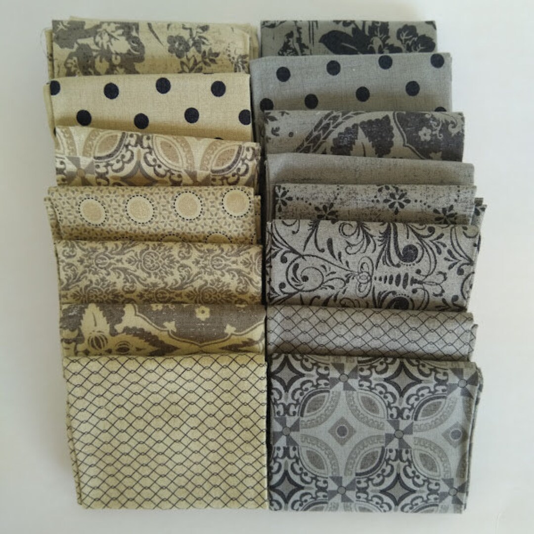 Little Black Dress 2 Fat Eighth Bundle 16pcs Basicgrey Moda Out of Print Precut Cotton Fabric - Etsy