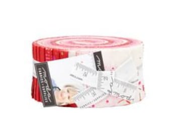 Just Red Layer Cake 42 Ten Inch Squares Zen Chic Moda Out of Print Rare ...