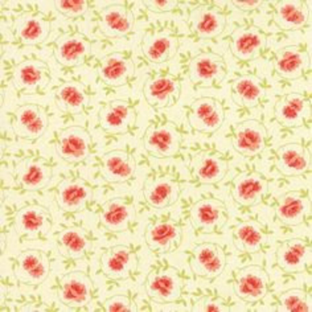 Somerset 1/2 Yard Creme Fig Tree Moda OUT OF PRINT Cotton Fabric - Etsy