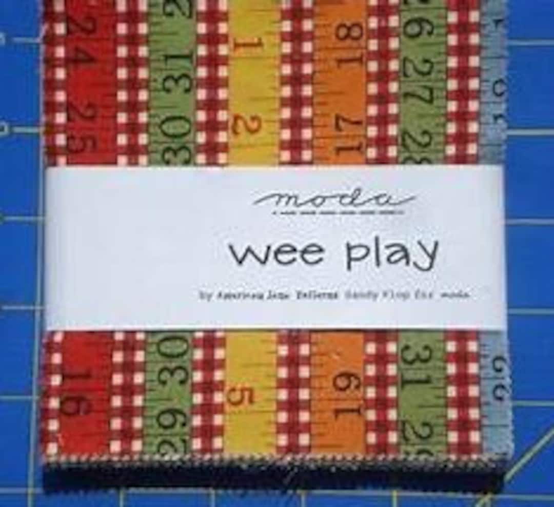 Wee Play Charm Pack by Sandy Klop American Jane for Moda Cotton Fabric ...