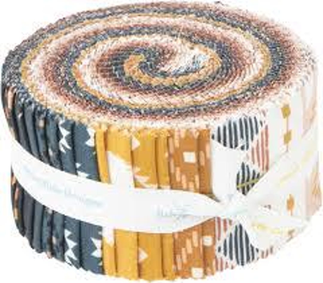 Santa Fe Rolie Polie Jelly Roll Gabrielle Neil Riley Blake Designs Out ...