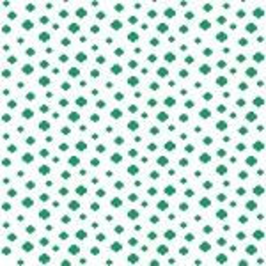 Camp Life Continuous 1/2 Yard Trefoils White Green Riley Blake Out of ...