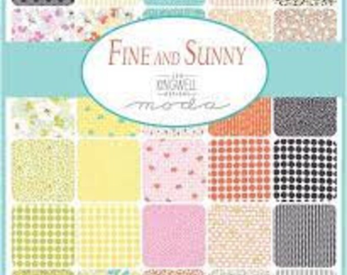 Moda Fine and Sunny Quilt Kit by Jen Kingwell 71x71 KIT18170 - Etsy