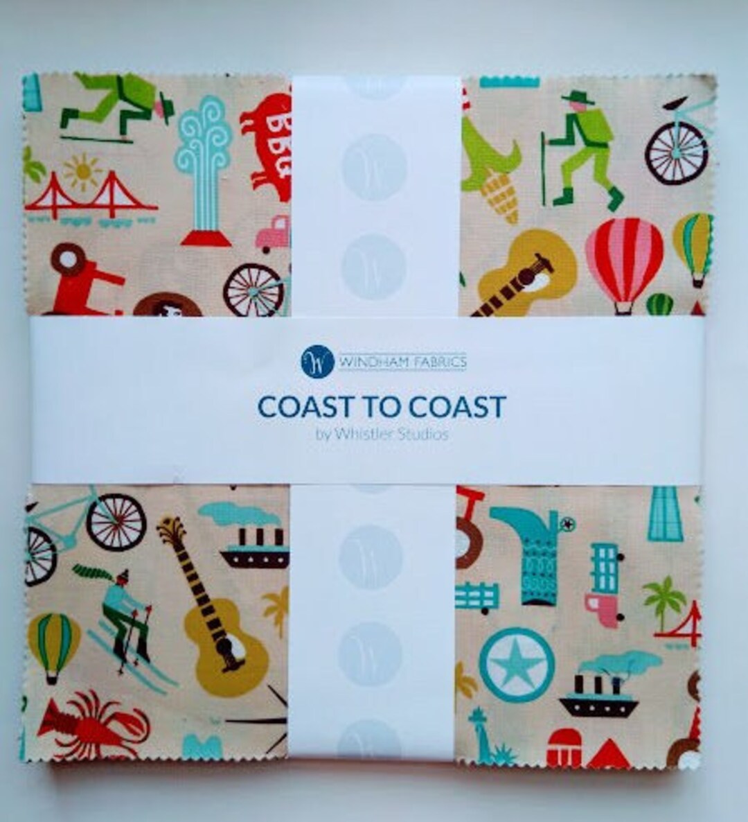 Coast to Coast Layer Cake Whistler Studios Windham Fabrics OUT OF PRINT ...