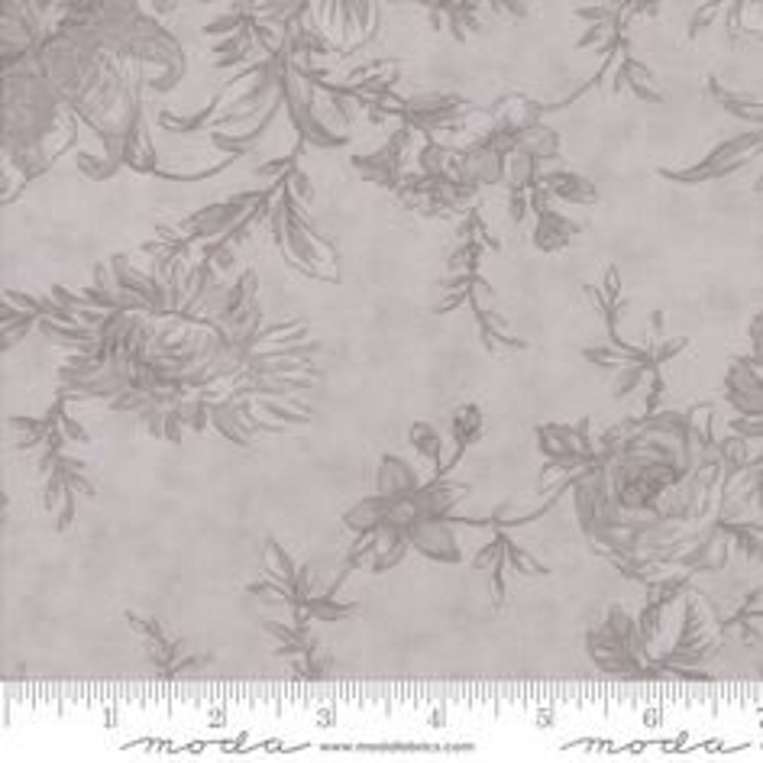 Poetry 17x44" 3 Sisters Moda Tonal Stone OUT OF PRINT Fabric - 100% ...