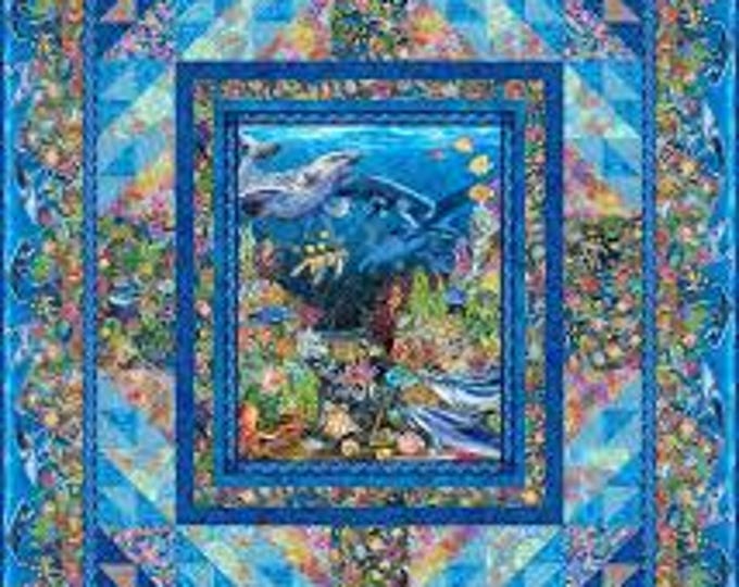 Calypso II Blue Quilt Kit 75x83" Includes BACKING Jason Yenter in the ...