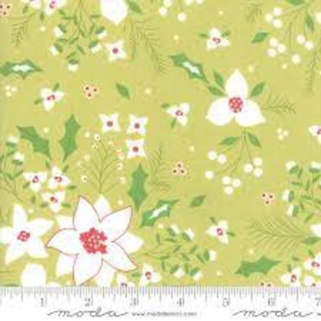 Holliberry 1/2 Yard Sprig Corey Yoder Moda Christmas 100% Cotton Fabric ...