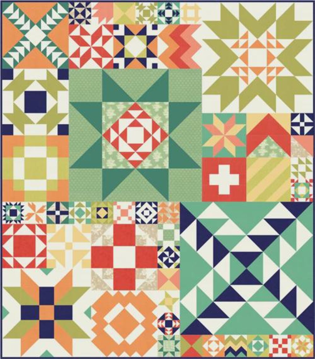 Fig Tree "modern Building Blocks, Fig Tree Style" Block of the Month ...