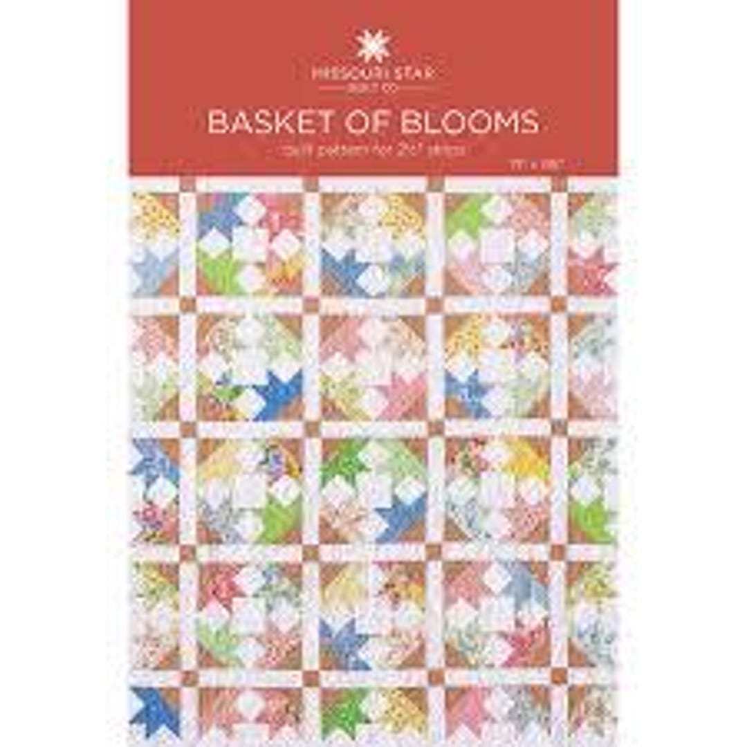Basket of Blooms Quilt Pattern by Missouri Star - Etsy Canada