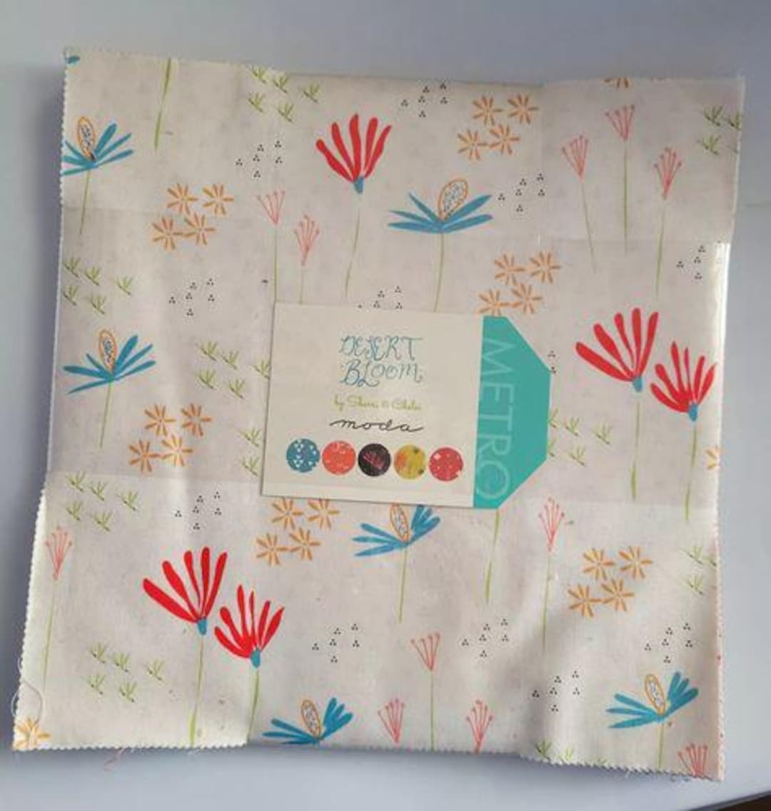 Desert Bloom Layer Cake by Sherri & Chelsi for Moda OUT OF PRINT Precut Cotton Fabric - Etsy