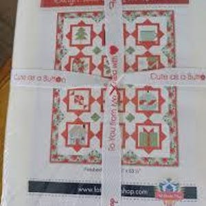Sleigh Bell Sampler Quilt Kit W/backing From Fat Quarter Shop Little ...