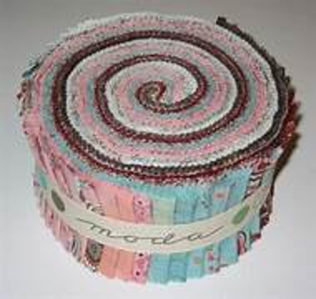 Blush Jelly Roll Basicgrey OUT OF PRINT Moda Precut Cotton Fabric - Etsy