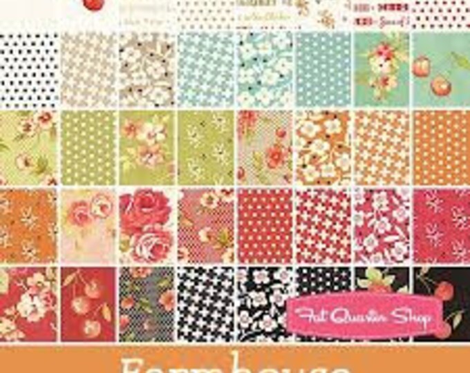 Moda FARMHOUSE by Fig Tree - JOLLY BAR (forty-two 5"x10" Rectangles ...