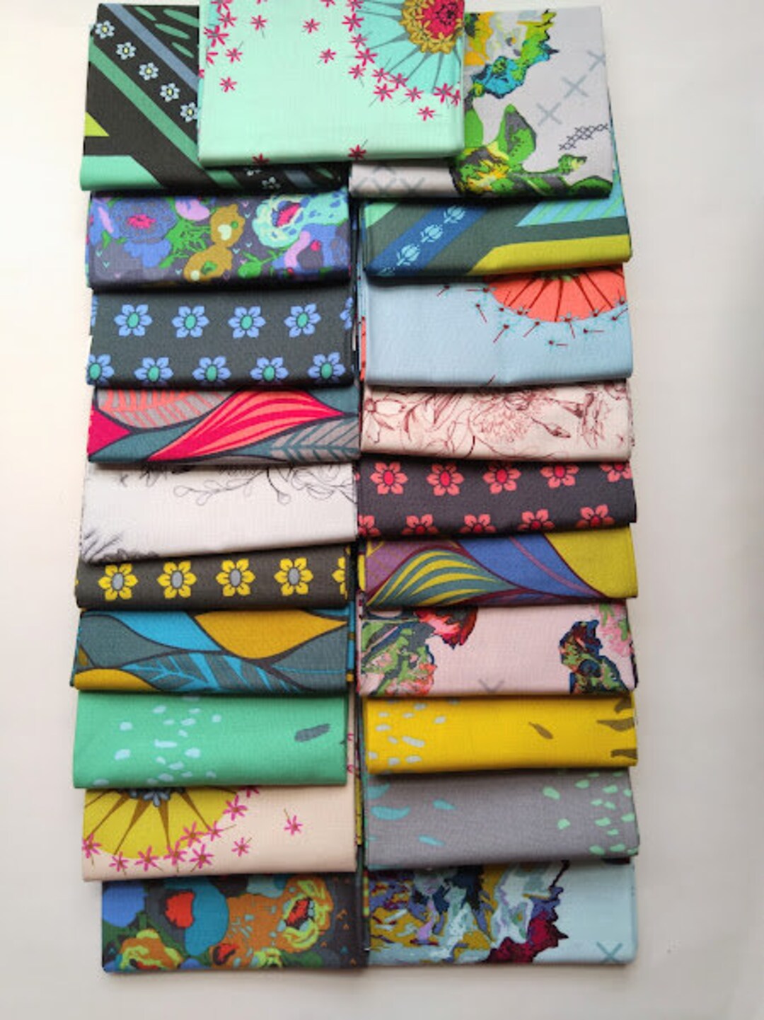 Mod Corsage 1/4 Yard Bundle 21 Pcs Anna Maria Horner Freespirit Fabrics ...