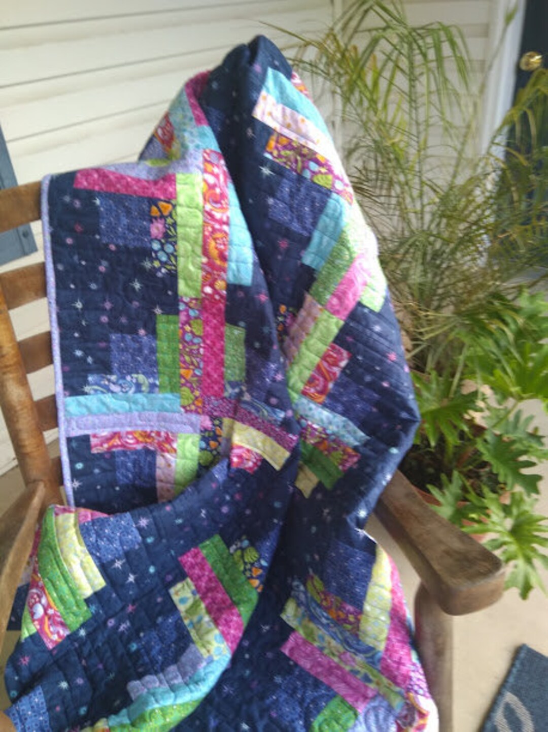 Night Sky - Handmade Quilt (53"x 71") - Amanda Murphy's Crescendo ...