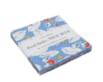 True Blue Charm Pack - Etsy