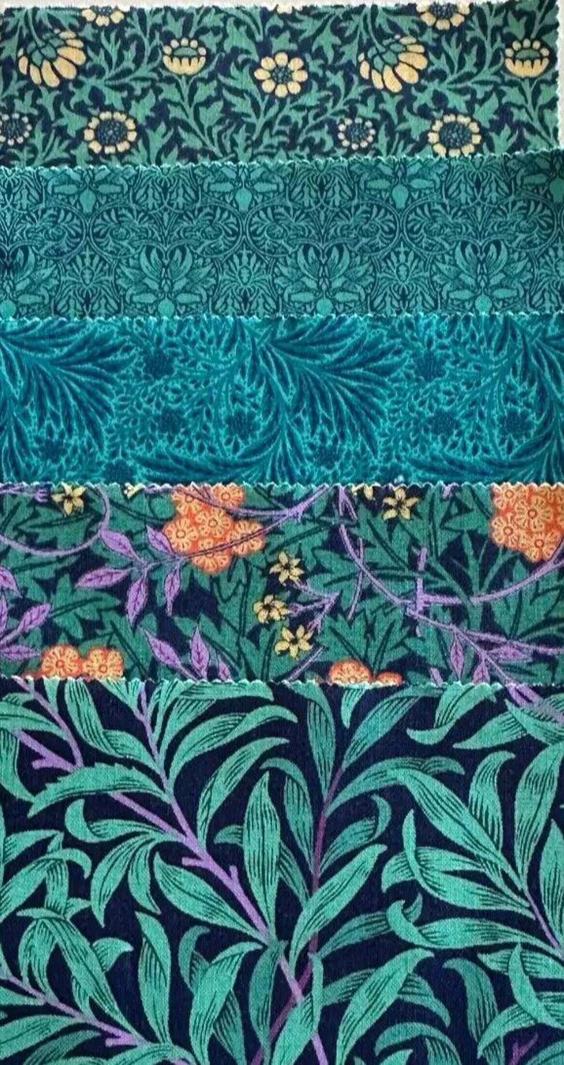 The Morris Jewels Jelly Roll by Barbara Brackman for Moda OUT OF PRINT ...
