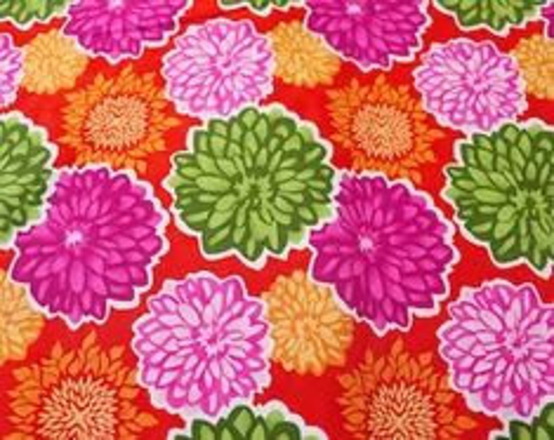 Terrain 1/2 Yard Dahlia Kate Spain Moda - Cotton Fabric - Out of Print ...