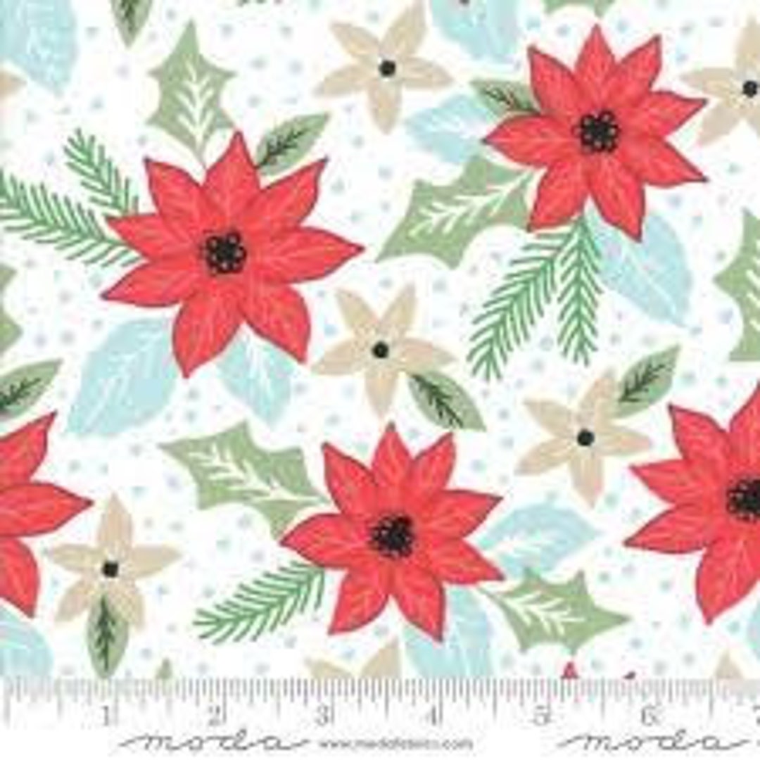 Little Tree Lella Boutique Continuous HALF YARD Moda Out of - Etsy
