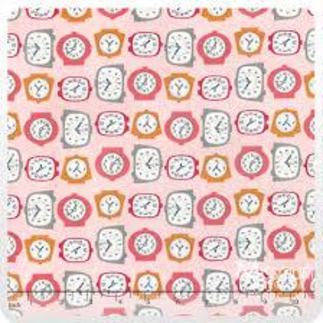 Gracie Girl 1 Yard Lori Holt C3532 Clocks Riley Blake Designs OOP - Etsy