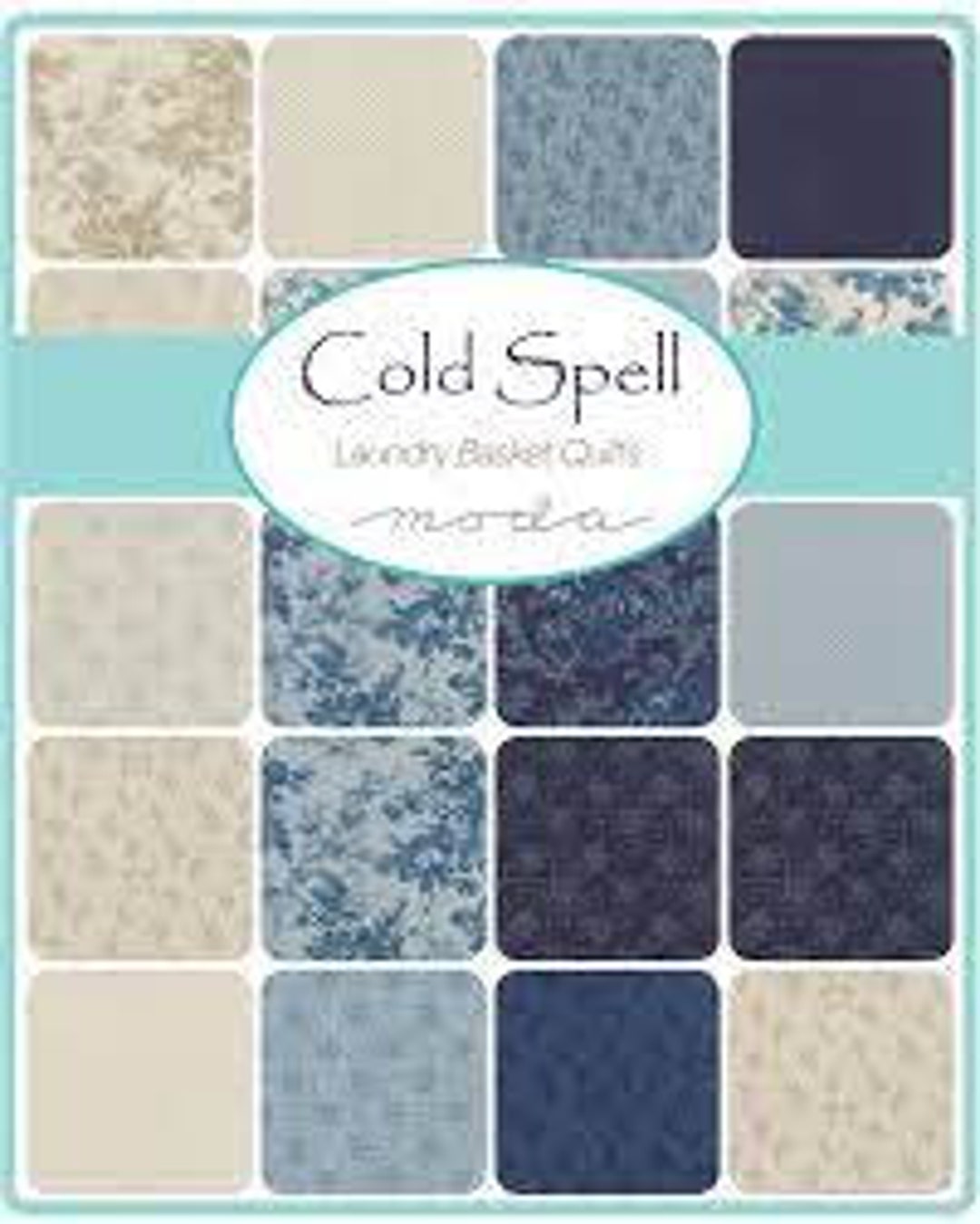 Cold Spell Prints Jelly Roll by Laundry Basket Quilts for Moda Fabric OOP - Etsy