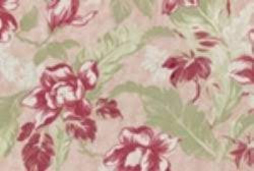 3 Sisters Continuous 1/2 Yard Seaside Rose Cotton/linen 54" Wide Moda ...