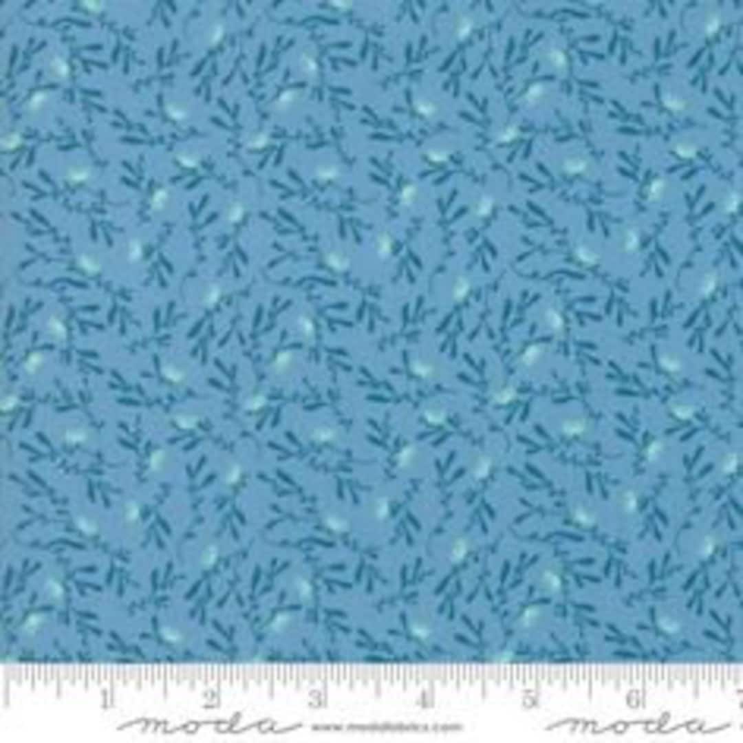 Gypsy Soul 1/2 Yard Grotto - Blue - Basicgrey - Moda - Out of Print - 100% Cotton Fabric - Etsy