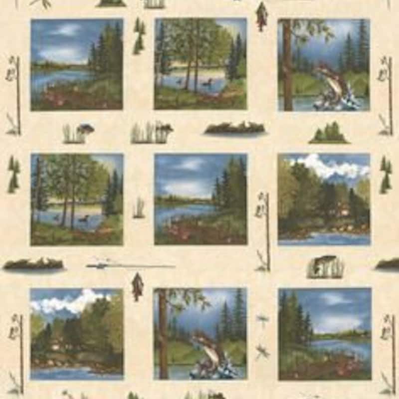 Lake Fabric - Etsy