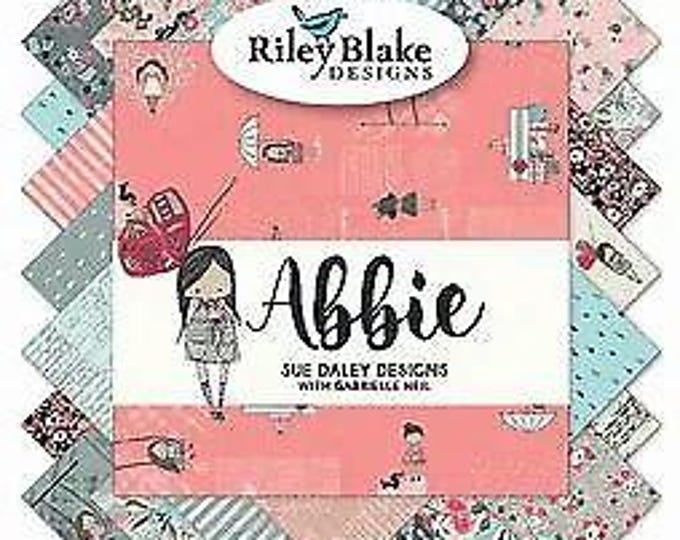 Abbie Charm Pack Sue Daley Gabrielle Neil Riley Blake Out of Print ...