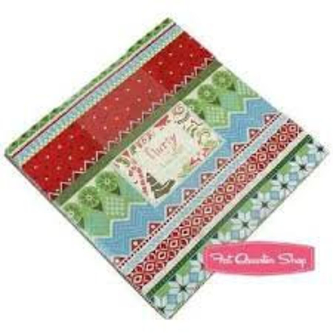 Flurry Layer Cake Kate Spain - RARE! - Out of Print - Moda - Christmas ...