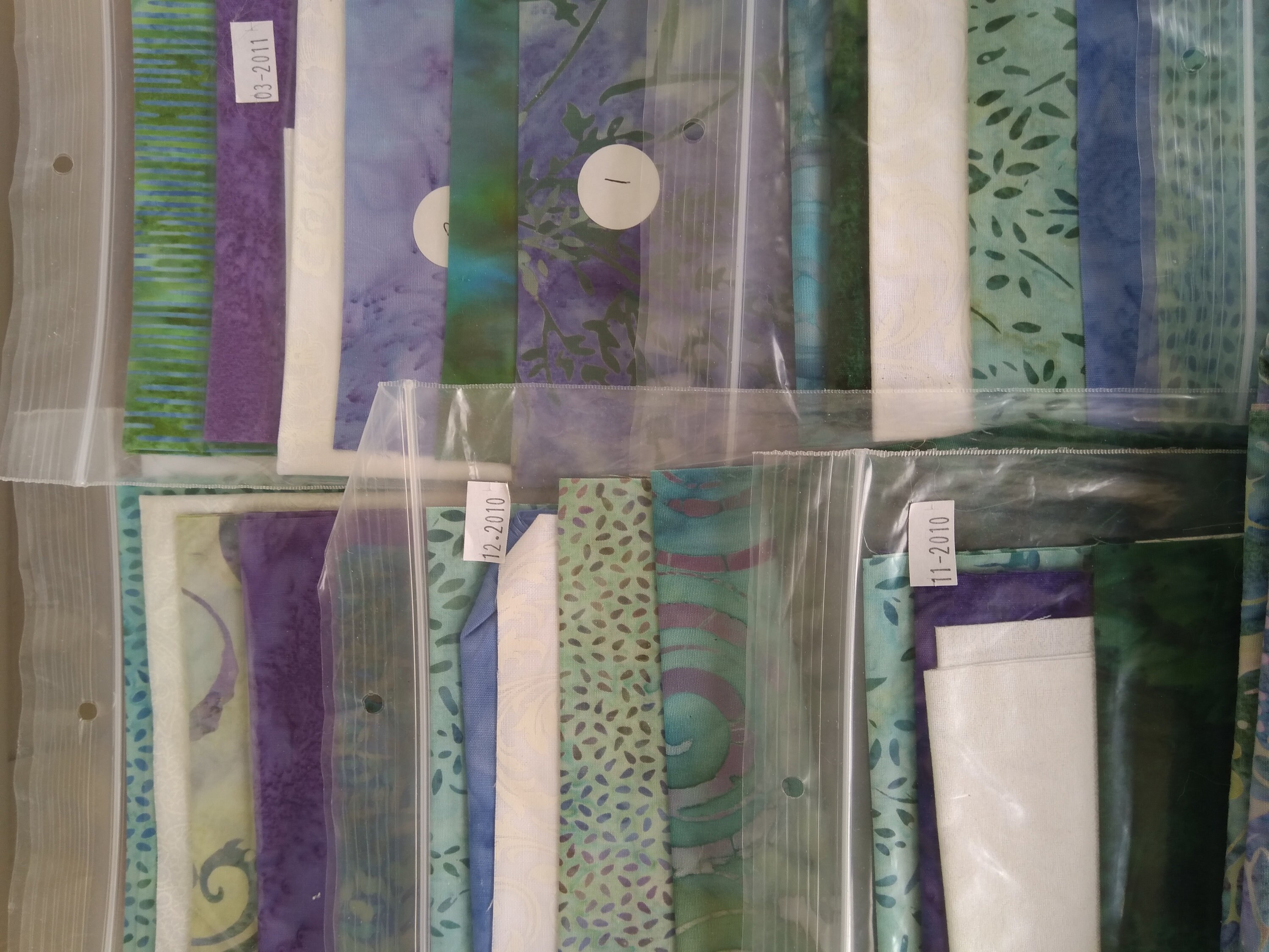 Batik Stars Quilt Kit Block of the Month Green Blue - Etsy