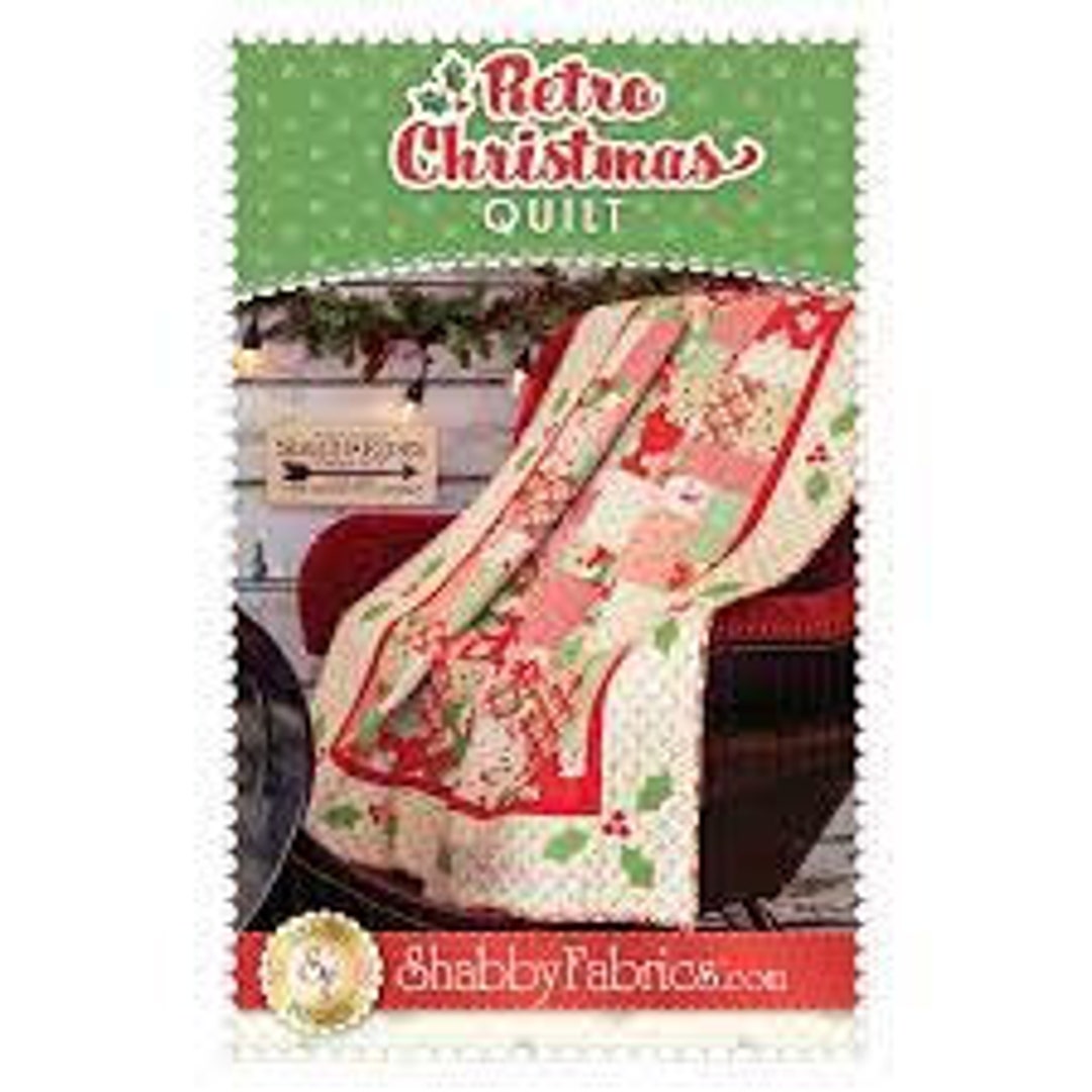 Swell Christmas Urban Chiks Moda Fabric Retro Christmas Quilt Kit ...