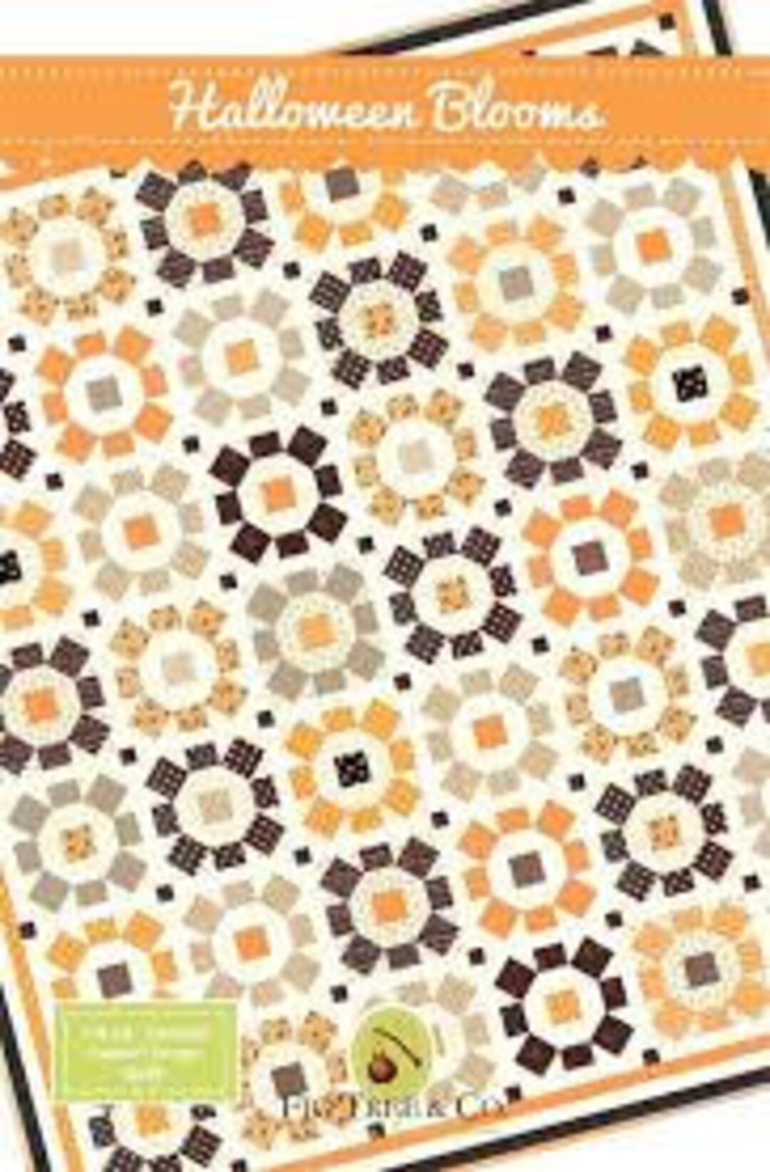 Halloween Blooms Fig Tree & Co 1/4 Yard or Scrap Friendly - . Quilts ...