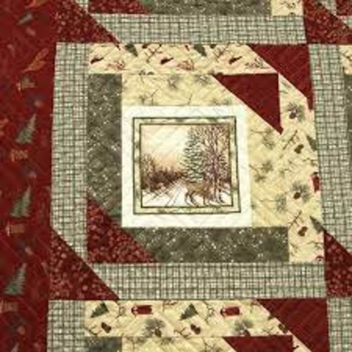 Frosted Flannel Layer Cake Holly Taylor - Moda - Out of Print - FLANNEL ...