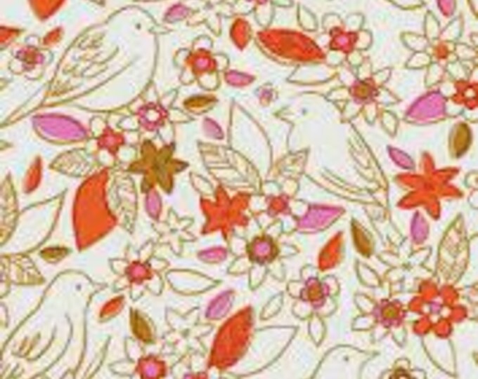 Aviary 1/2 Yard Botanical Bird - Ruby Star Society - Moda - Quilting ...
