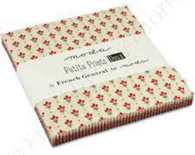 Josephine Charm Pack French General Moda 100% Cotton Fabric Precut 42 ...
