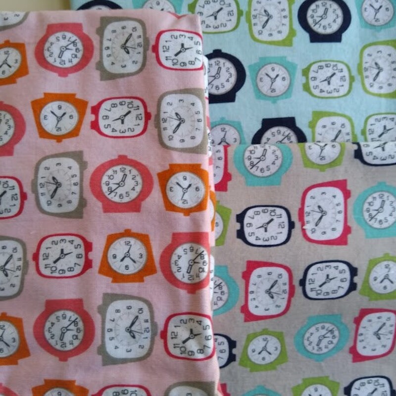 Alarm Clock Fabric - Etsy