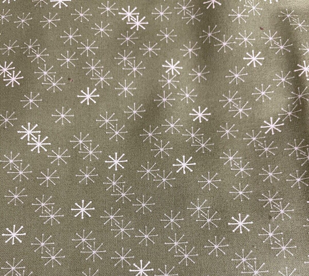 Mistletoe Lane Continuous HALF YARD Bunny Hill Designs Moda Out of ...