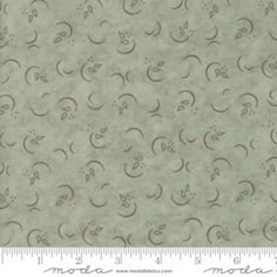 Prairie Grass 1/2 Yard Light Sage Pepper Grass Holly Taylor Moda OOP ...