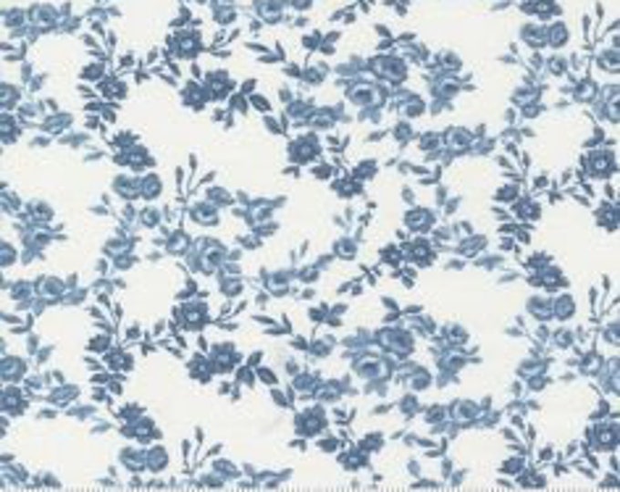 Nantucket Summer 30x44" Camille Roskelley Cream Blue 55263 24 Moda ...