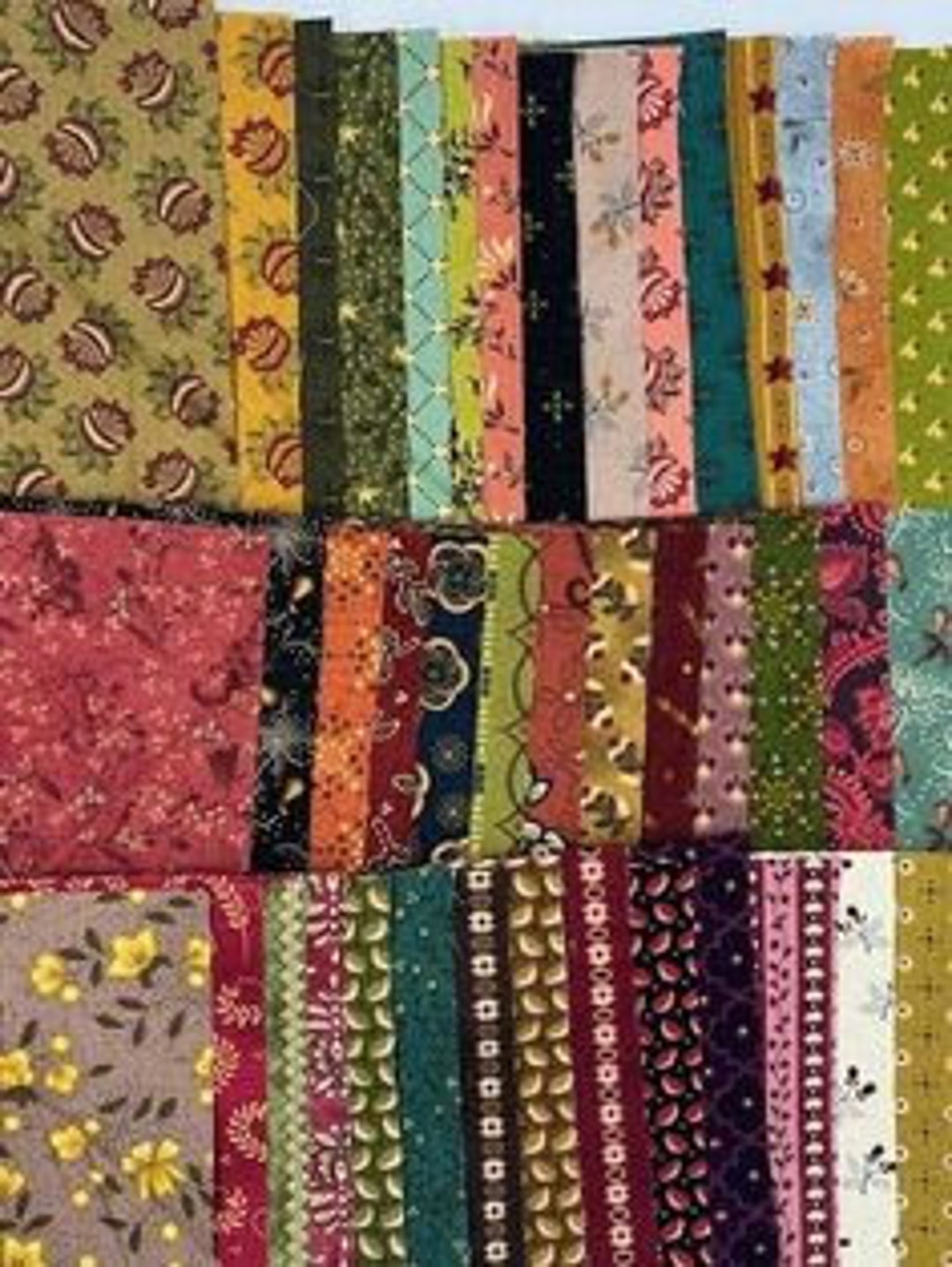 Kim Diehl Charm Pack Store Cut 42 Five Inch Squares Henry Glass Cotton ...